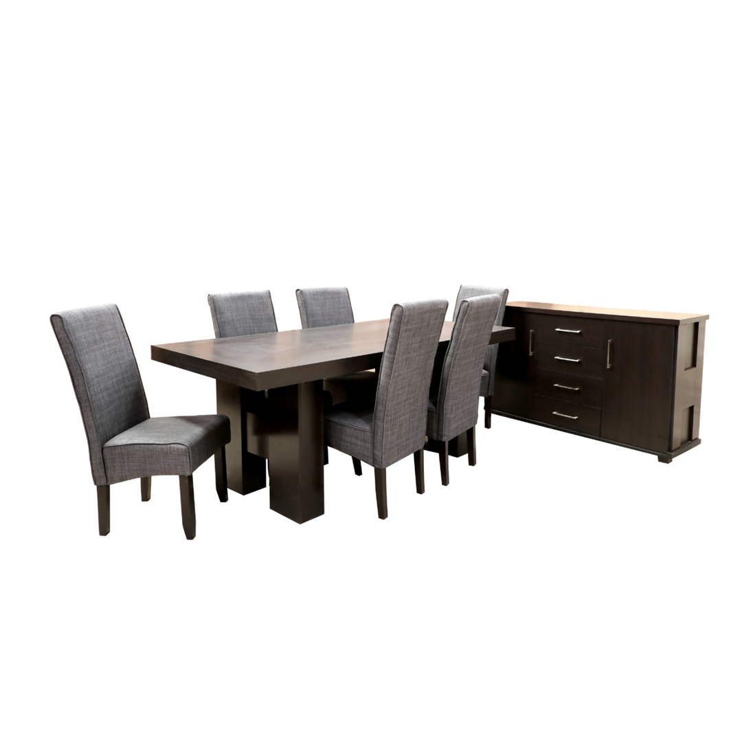 8Pc Angelique Dining Room Suite – STOP Discount Furnishers